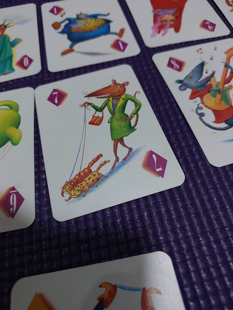 Rat-A-Tat-Cat Educational Card Game for Children, Hobbies & Toys, Toys ...