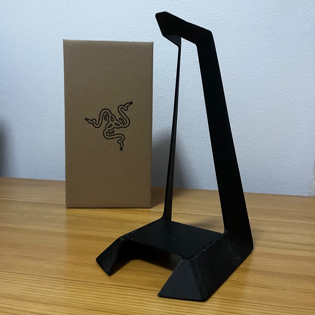 Razer Metal Headphone stand, Audio, Headphones & Headsets on Carousell