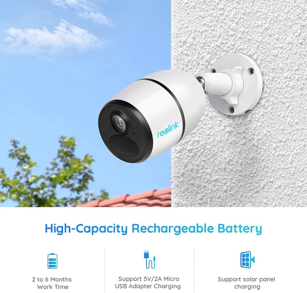 REOLINK Go 4G SIM ONLY Battery Powered Camera CCTV, Furniture & Home ...