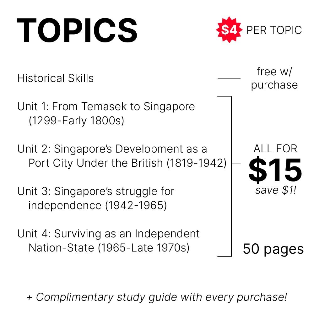 RI History Notes Lower Secondary Hist Sec 1 Sec 2, Hobbies & Toys ...