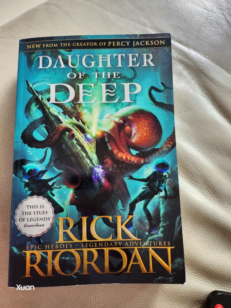 Rick Riordan - Daughters of the Deep, Hobbies & Toys, Books & Magazines ...