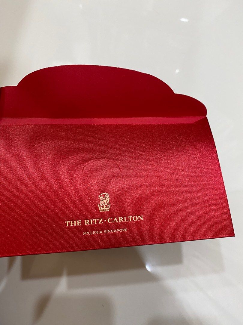 Ritz Carlton red packet (1pc), Hobbies & Toys, Stationery & Craft, Art ...