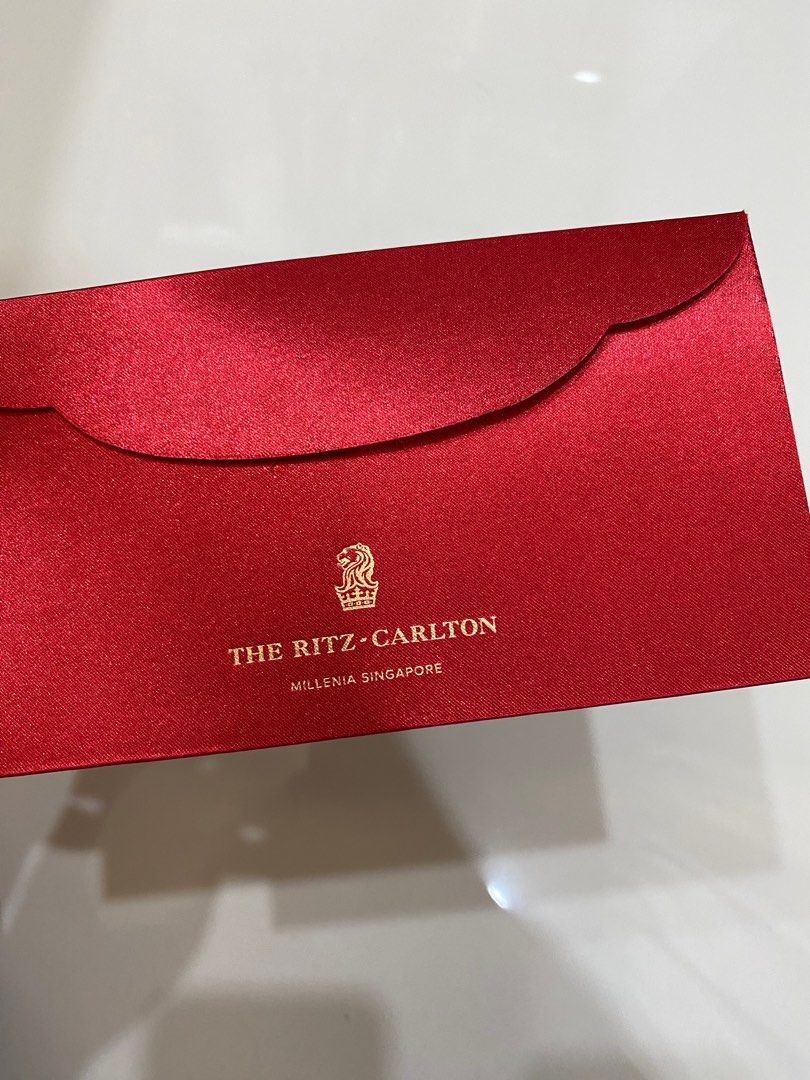 Ritz Carlton red packet (1pc), Hobbies & Toys, Stationery & Craft, Art ...