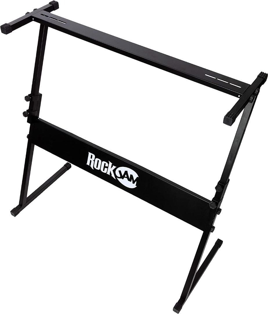 RockJam Piano Keyboard Stand and bench, Hobbies & Toys, Music & Media ...