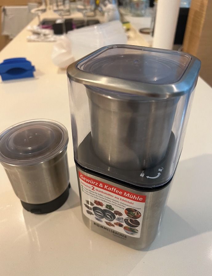 Rommelsbacher EGK 200 Spices & Coffee Grinder and Blender Stainless ...