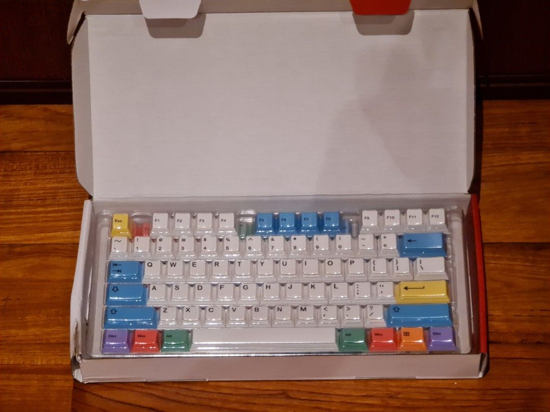 Royal Kludge RK87 RGB Red Liner Switches, Computers & Tech, Parts ...