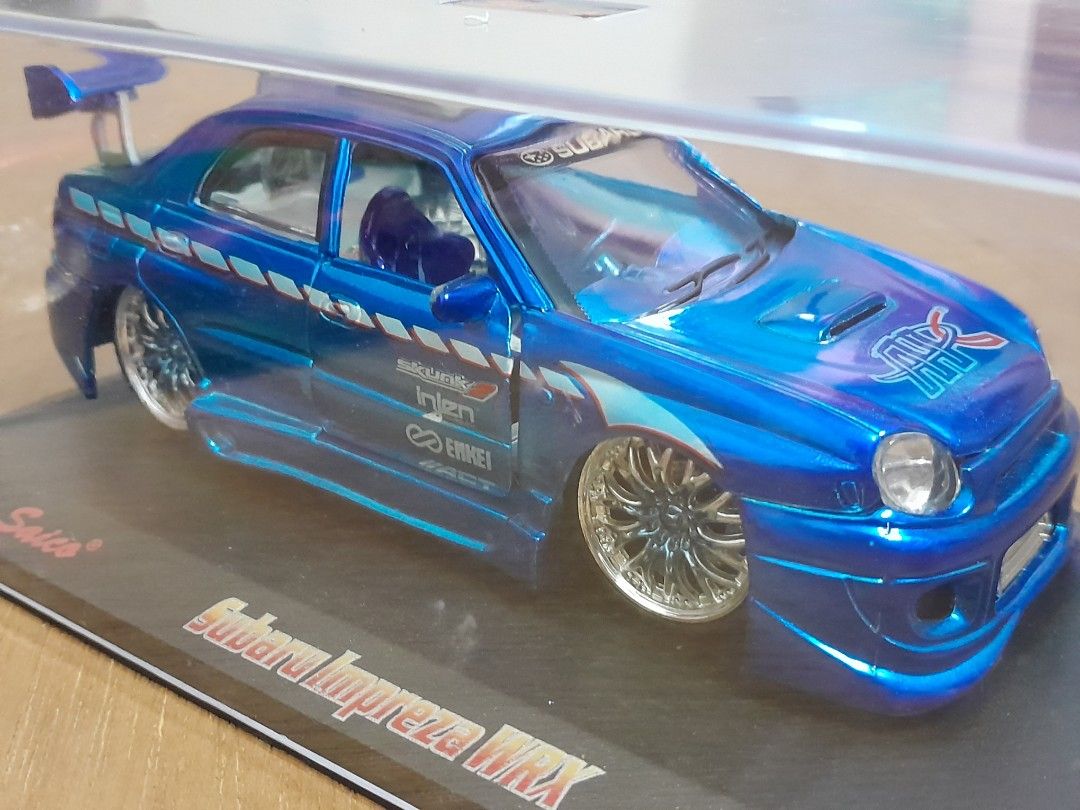 Saico 1/43 Toyota Supra/Subaru Impreza, Hobbies & Toys, Toys & Games on ...