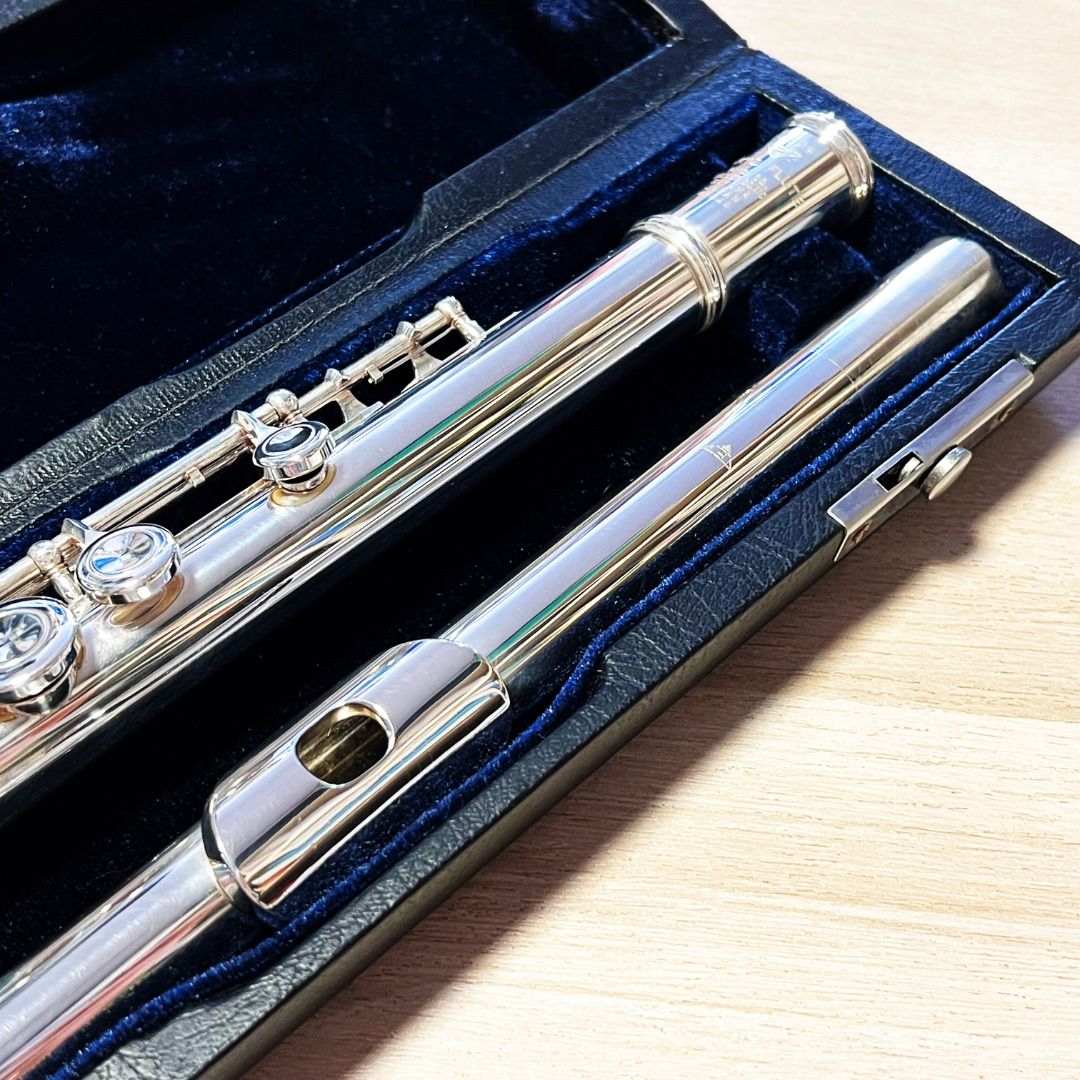 Sankyo Silver Sonic Flute >95% new (CF301 predecessor), 興趣及遊戲, 音樂、樂器 ...