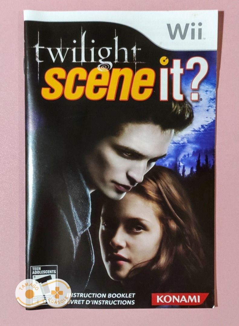 Scene It? Twilight - [WII Game] [NTSC / ENGLISH Language] [CIB ...
