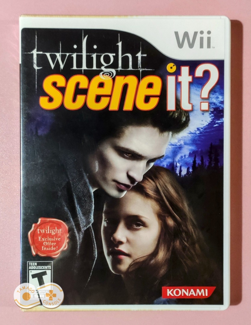 Scene It? Twilight - [WII Game] [NTSC / ENGLISH Language] [CIB / Complete in Box], Video Gaming ...