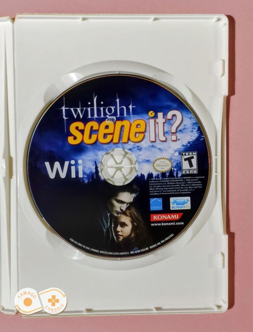 Scene It? Twilight - [WII Game] [NTSC / ENGLISH Language] [CIB ...