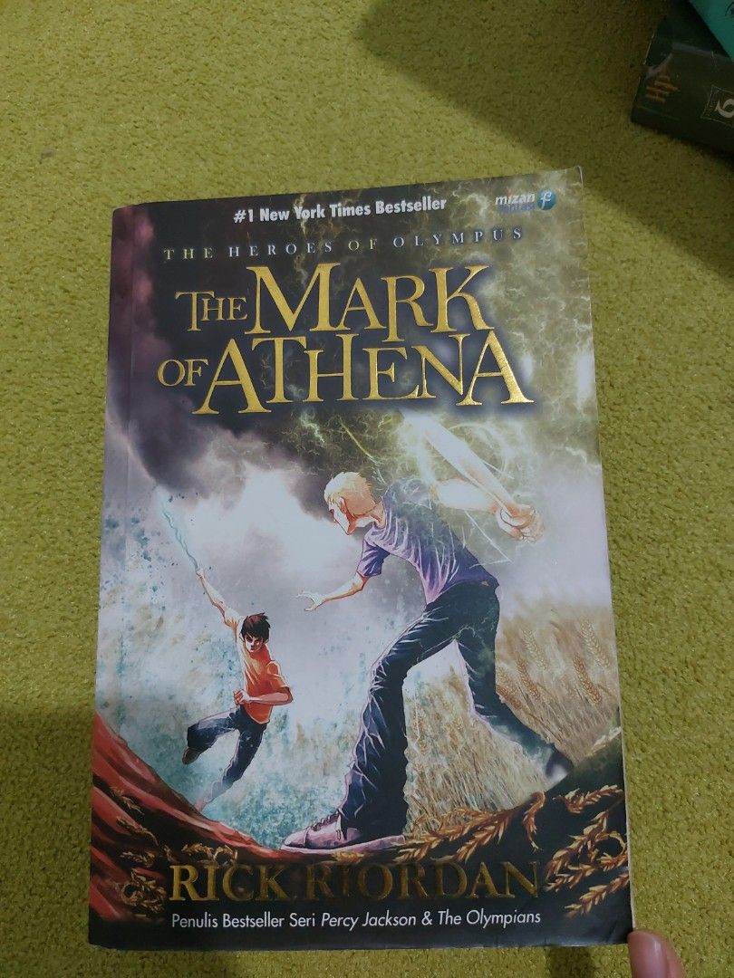 Serial Percy Jackson Mark Of Athena, Buku & Alat Tulis, Buku di Carousell