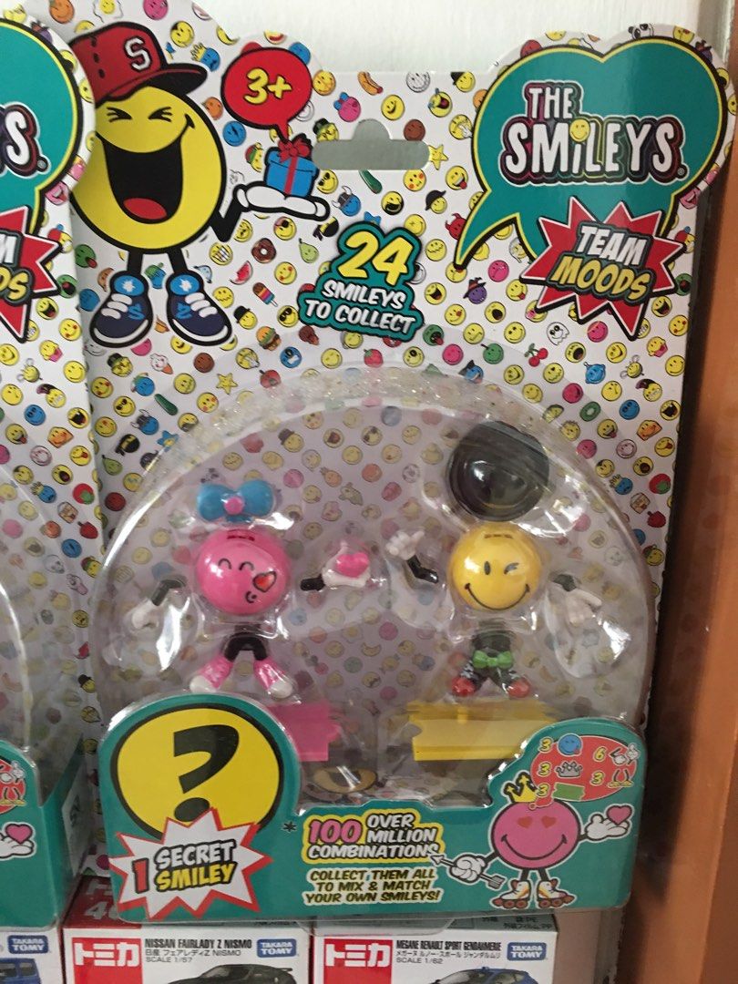 Set 3 miniature the smiley, Toys & Collectibles, Mainan di Carousell