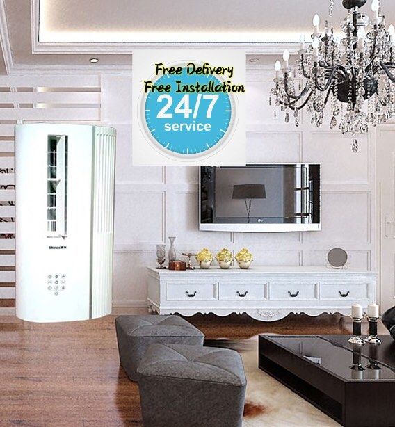 Shinco inverter casement window aircon 9000btu, TV & Home Appliances ...