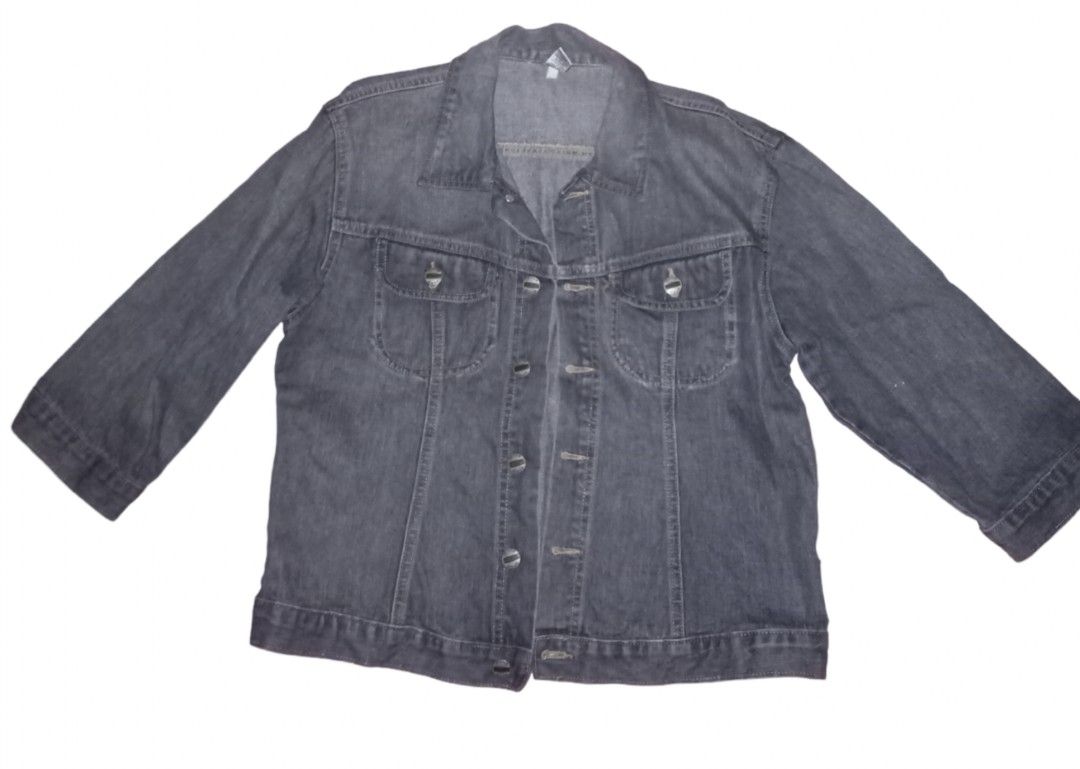 Short Denim Jacket (Maong), Women's Fashion, Coats, Jackets and ...