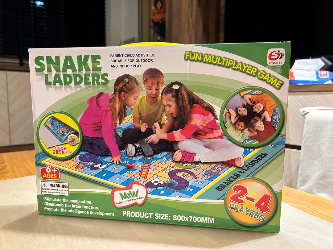 Snake and Ladders Games, Hobbies & Toys, Toys & Games on Carousell