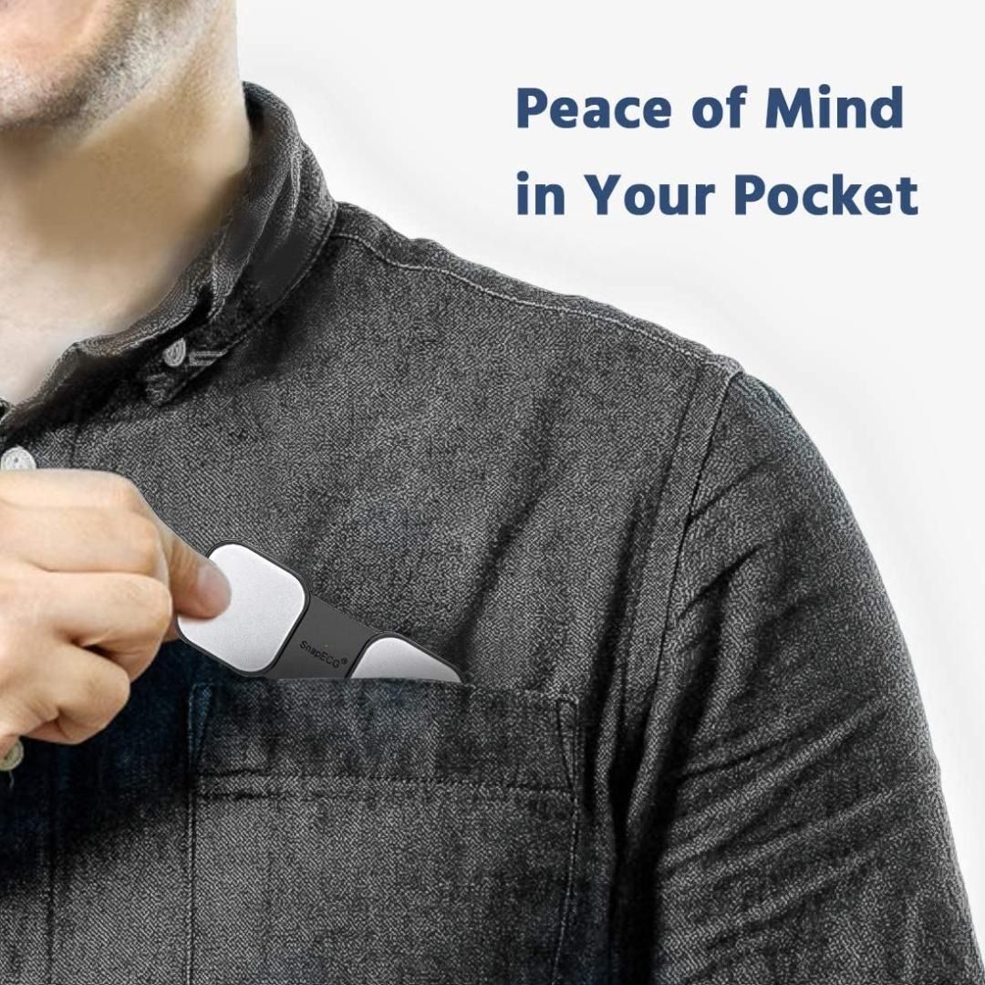 SnapECG ECG Monitor, Handheld ECG Heart Rate Monitors for Smart Phone, Wireless Heart Rhythm ...