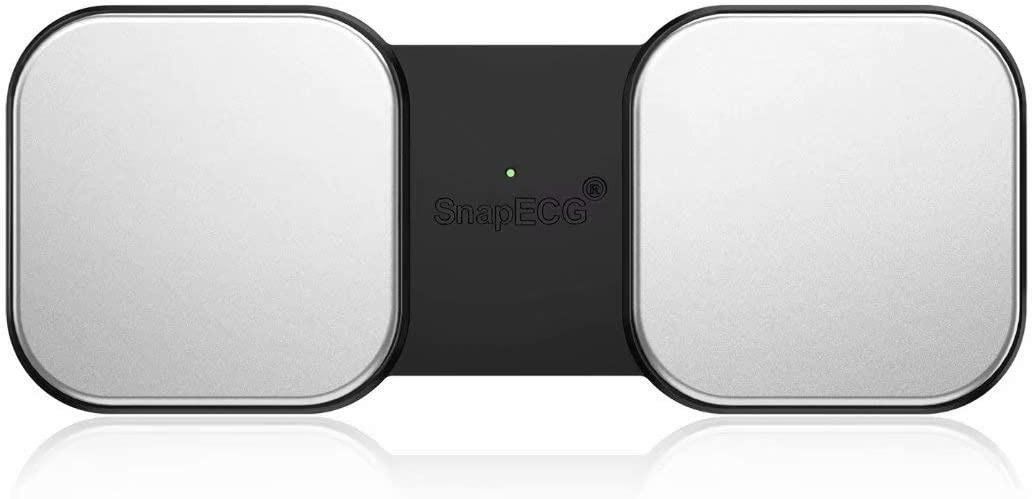 SnapECG ECG Monitor, Handheld ECG Heart Rate Monitors for Smart Phone, Wireless Heart Rhythm ...