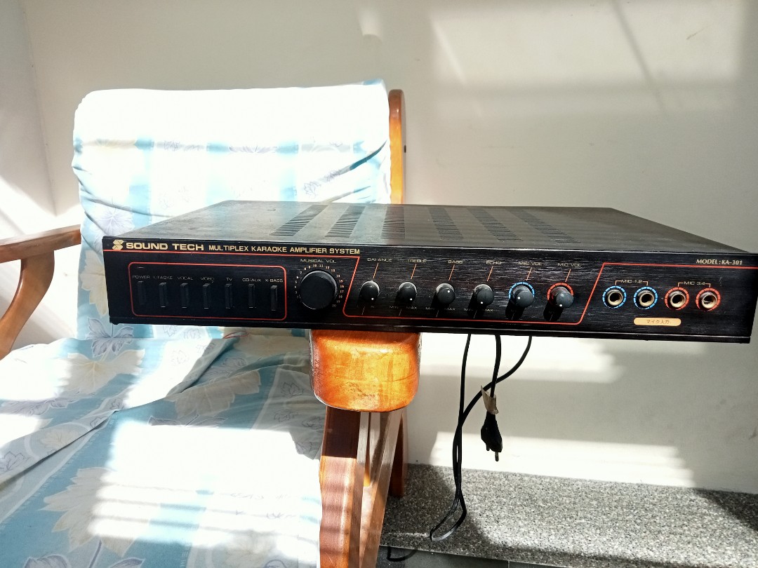 Sound Teck multiplex karaoke Amplifier system, Audio, Soundbars ...