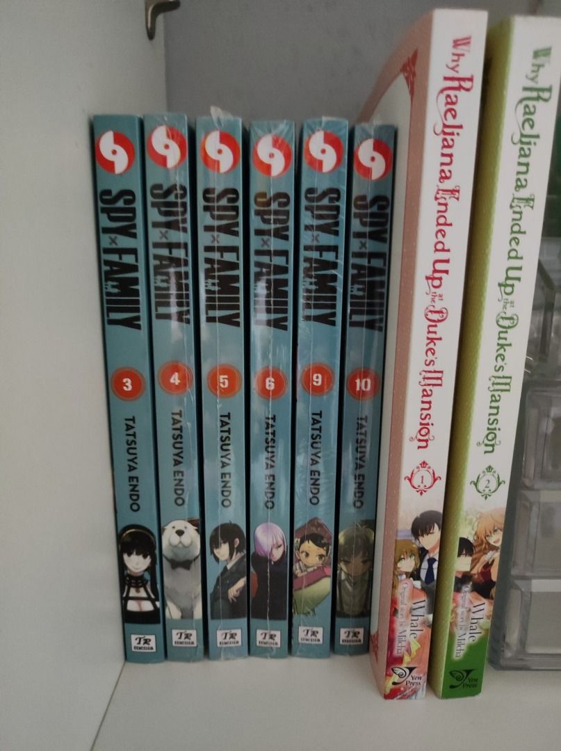 Spy x Family Manga Volume 3 4 5 6 9 10, Hobbies & Toys, Books & Magazines, Comics & Manga on ...