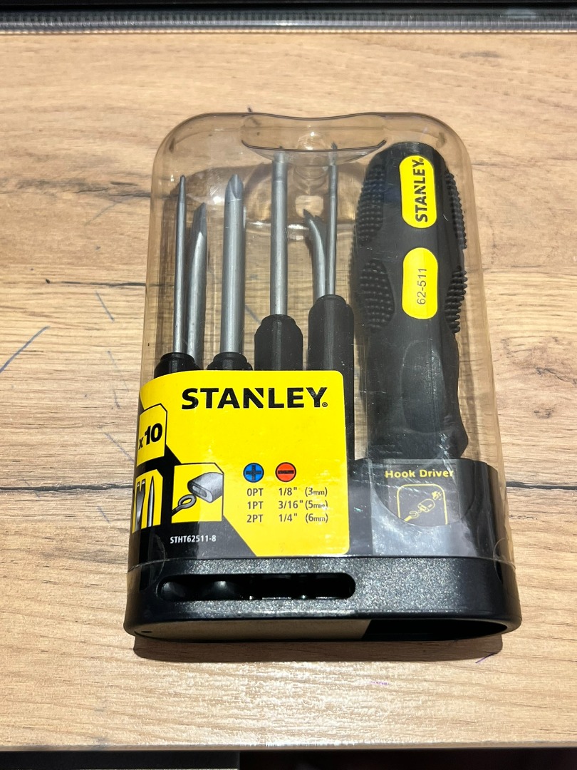 STANLEY 9 Way Interchangeable ScrewDriver 62-511, Commercial & Industrial, Construction Tools ...