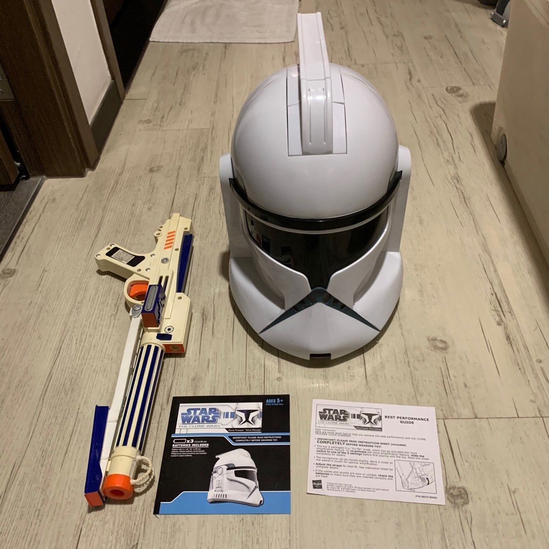 Star Wars Helmet Prop Sale Captain Rex Clone Trooper Commander Heavy ...