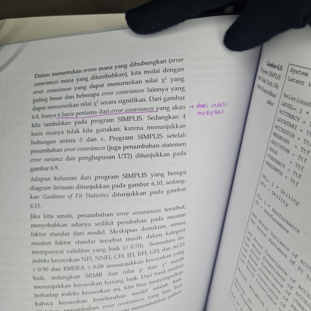 Structural Equation Modeling Dengan Lisrel 8 8 Buku And Alat Tulis Buku