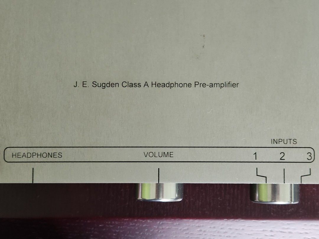 Sugden Bijou Headmaster class A headphone/pre amplifier, Audio ...
