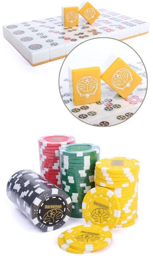 Taiwan Doraemon Mahjong Set (No Animal), Hobbies & Toys, Toys & Games ...