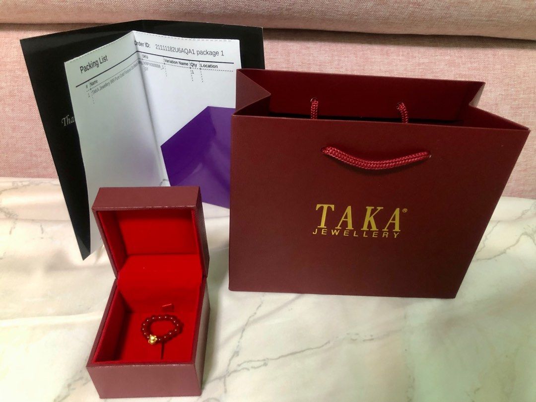 TAKA 999 pure gold, Women's Fashion, Jewelry & Organisers, Rings on ...