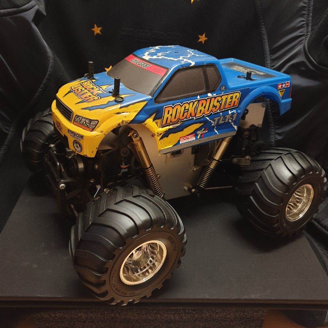 Rare Vintage Tamiya RC TLT-1 ROCK BUSTER Functional 100% Collectable item., Hobbies & Toys, Toys ...