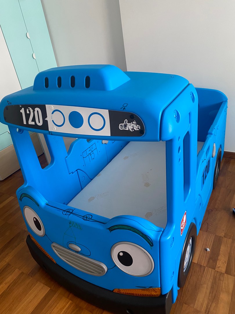 Tayo Bus Bed, Babies & Kids, Baby Nursery & Kids Furniture, Childrens ...