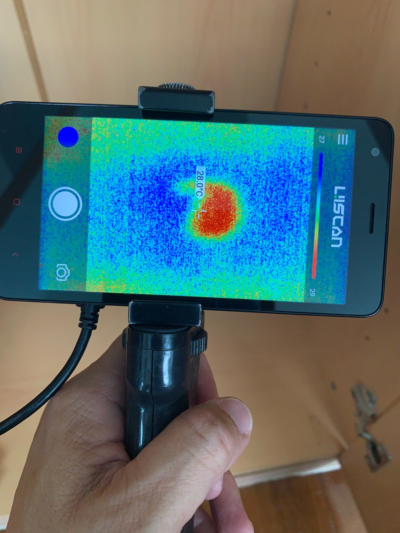 Termites inspection with thermo infra scan, Home Services, Home ...