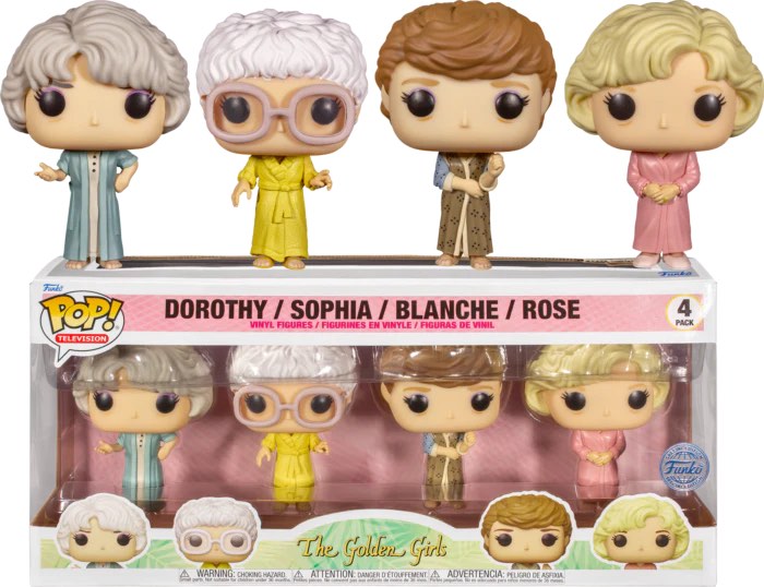 The Golden Girls Funko Pop!, Hobbies & Toys, Toys & Games on Carousell