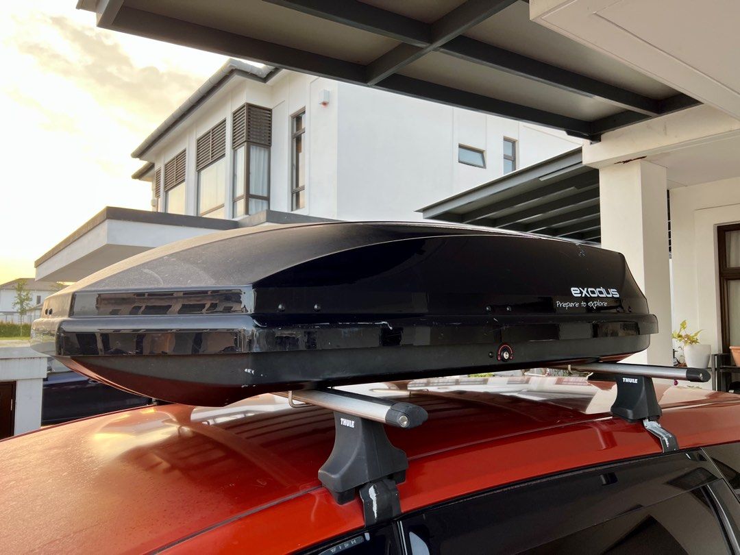 Thule Aero Bar Roof Rack, Auto Accessories on Carousell