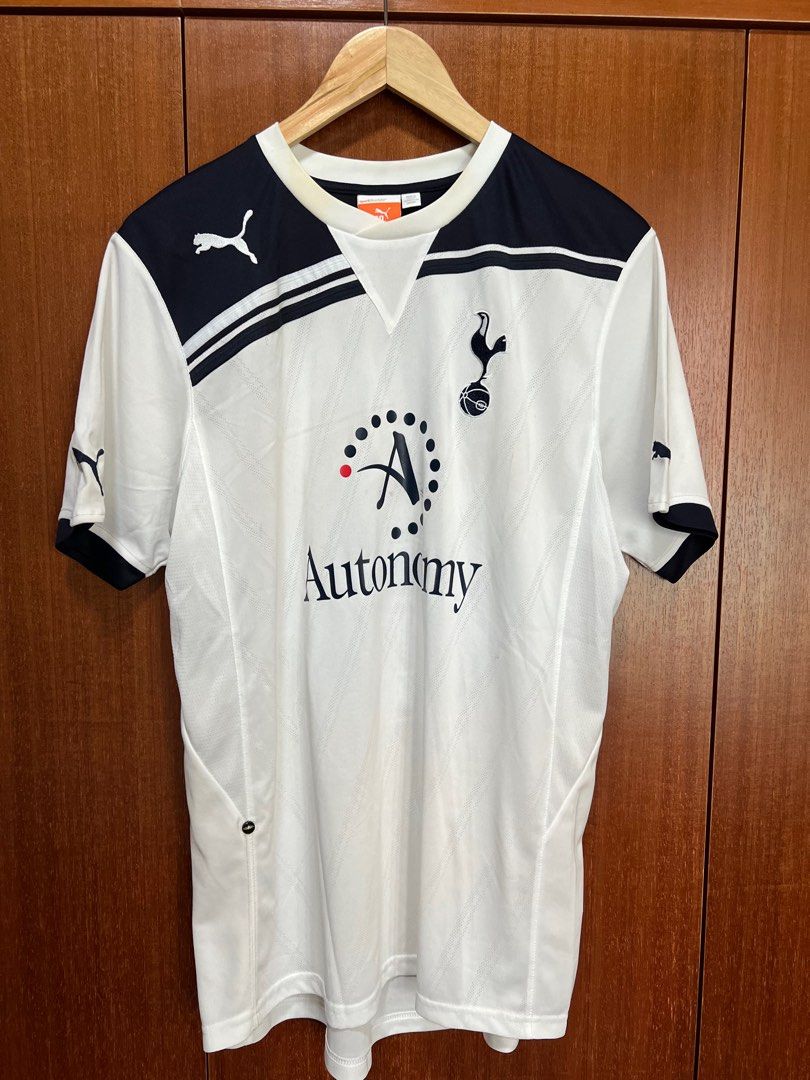 Tottenham Hotspur 10/11 Home Kit with Bale Print, Men's Fashion ...