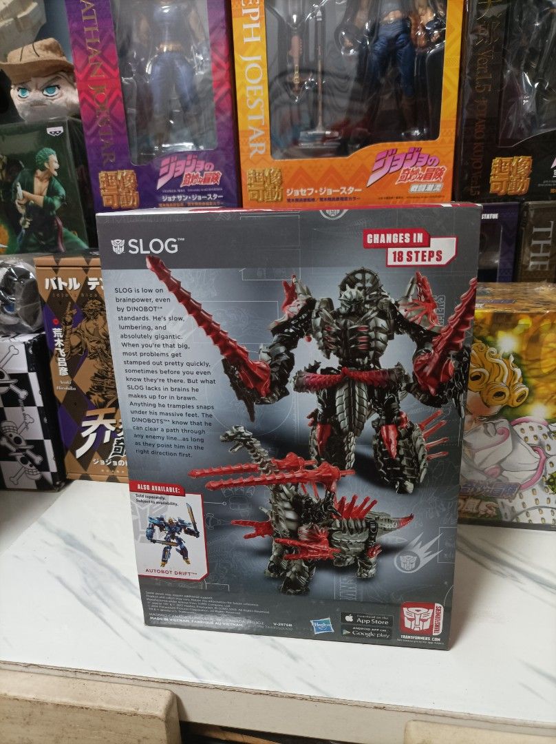 Transformers Age of Extinction AOE Slog G1 colour, Hobbies & Toys, Toys ...