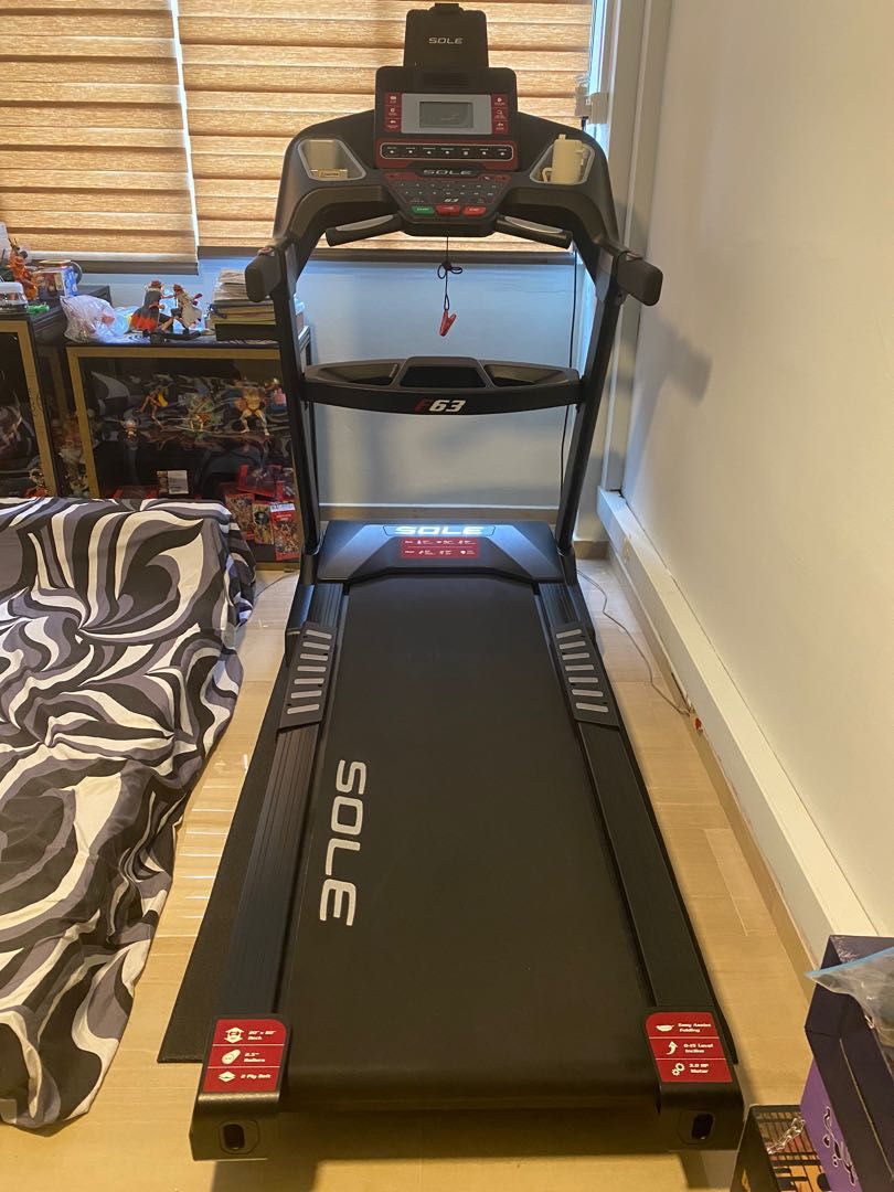 Sole F63 Treadmill, Sports Equipment, Exercise & Fitness, Cardio ...