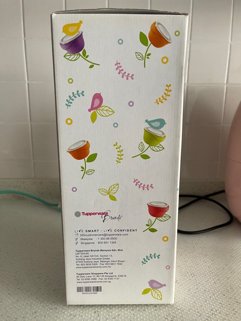 Tupperware Pretty Pastel Bowl 650ml, Furniture & Home Living ...