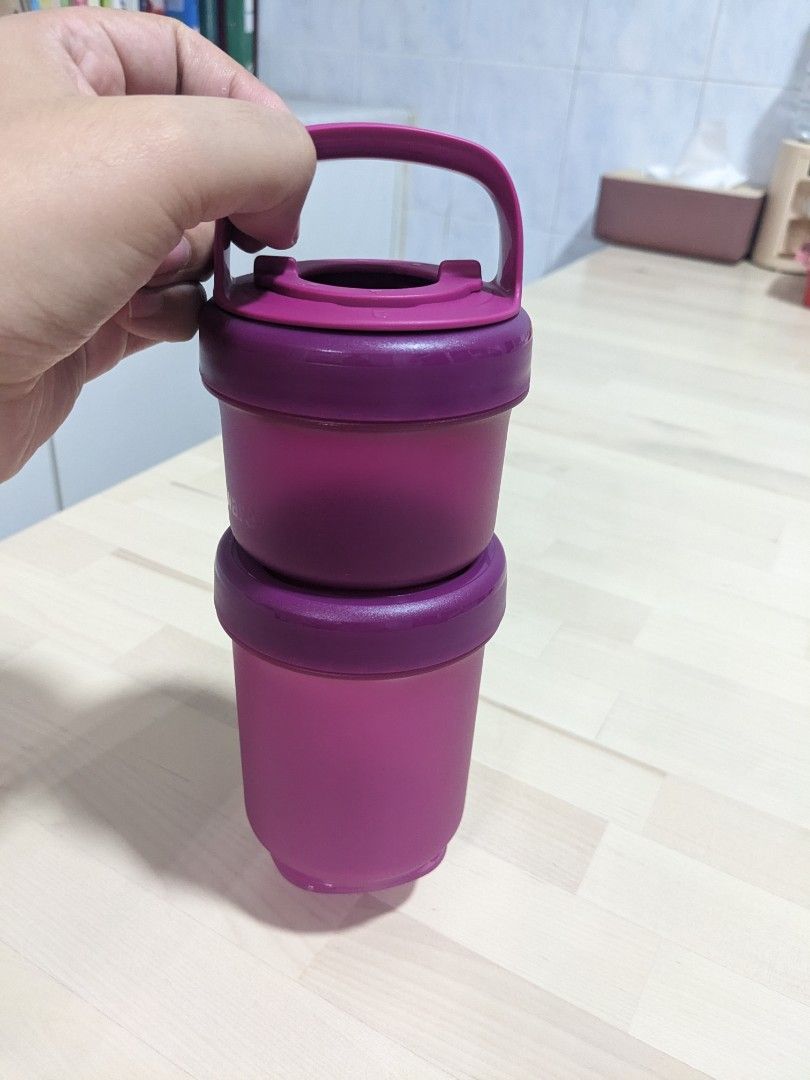 Tupperware Twist N Snack (2 pieces), Furniture & Home Living ...