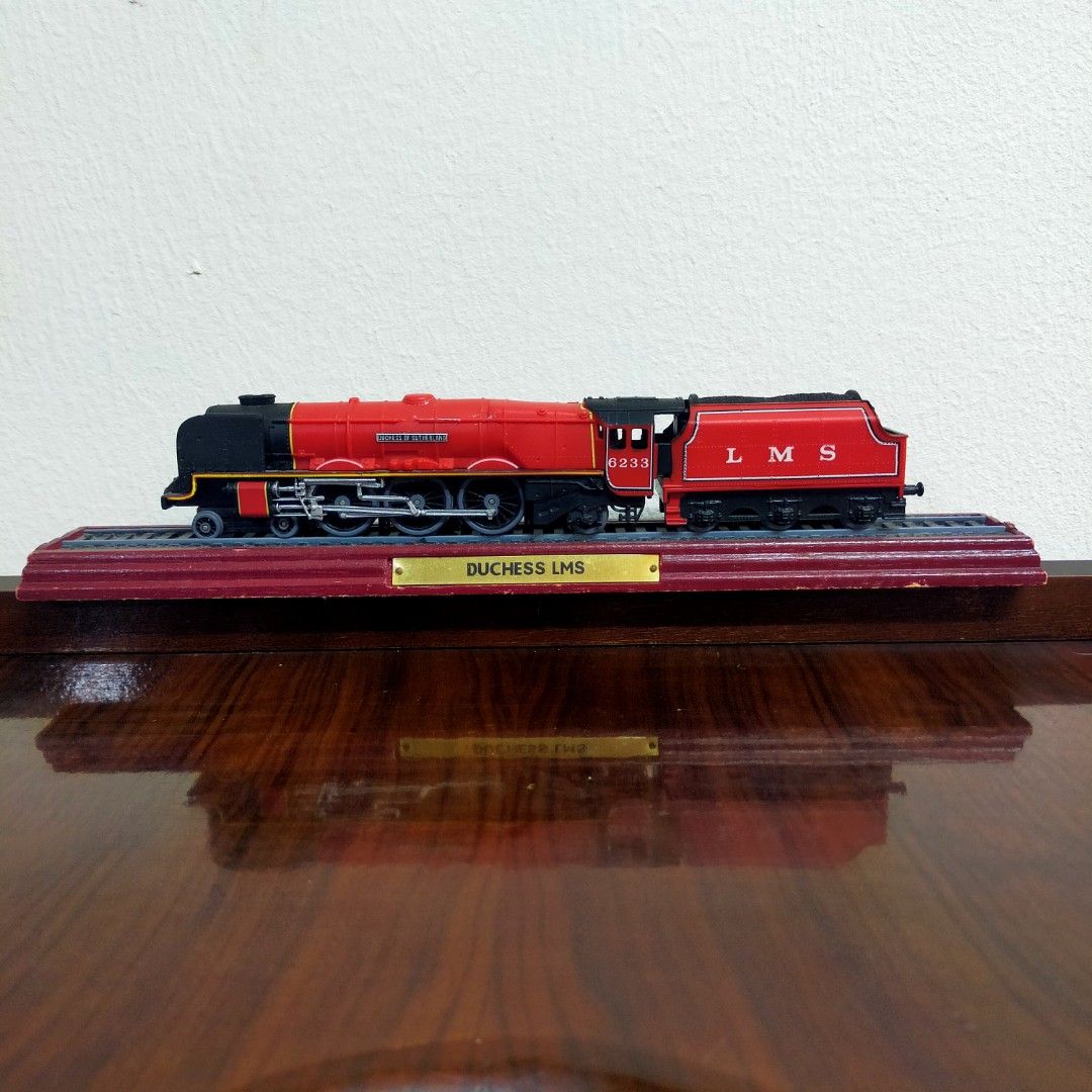 Vintage Atlas Edition Duchess of Sutherland 6233 in LMS Crimson Train ...