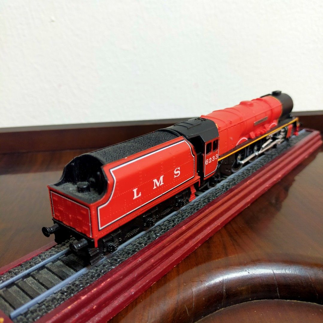 Vintage Atlas Edition Duchess of Sutherland 6233 in LMS Crimson Train ...