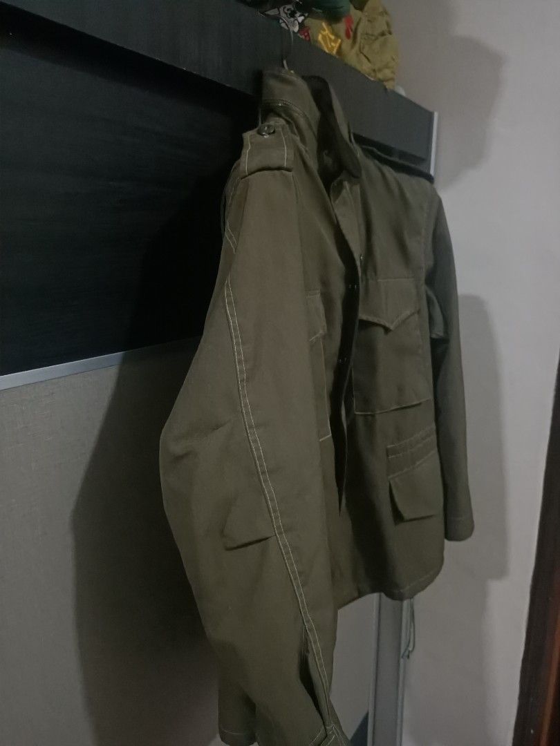 Vintage us army m65 jacket musa zipper, Men's Fashion, Coats, Jackets ...