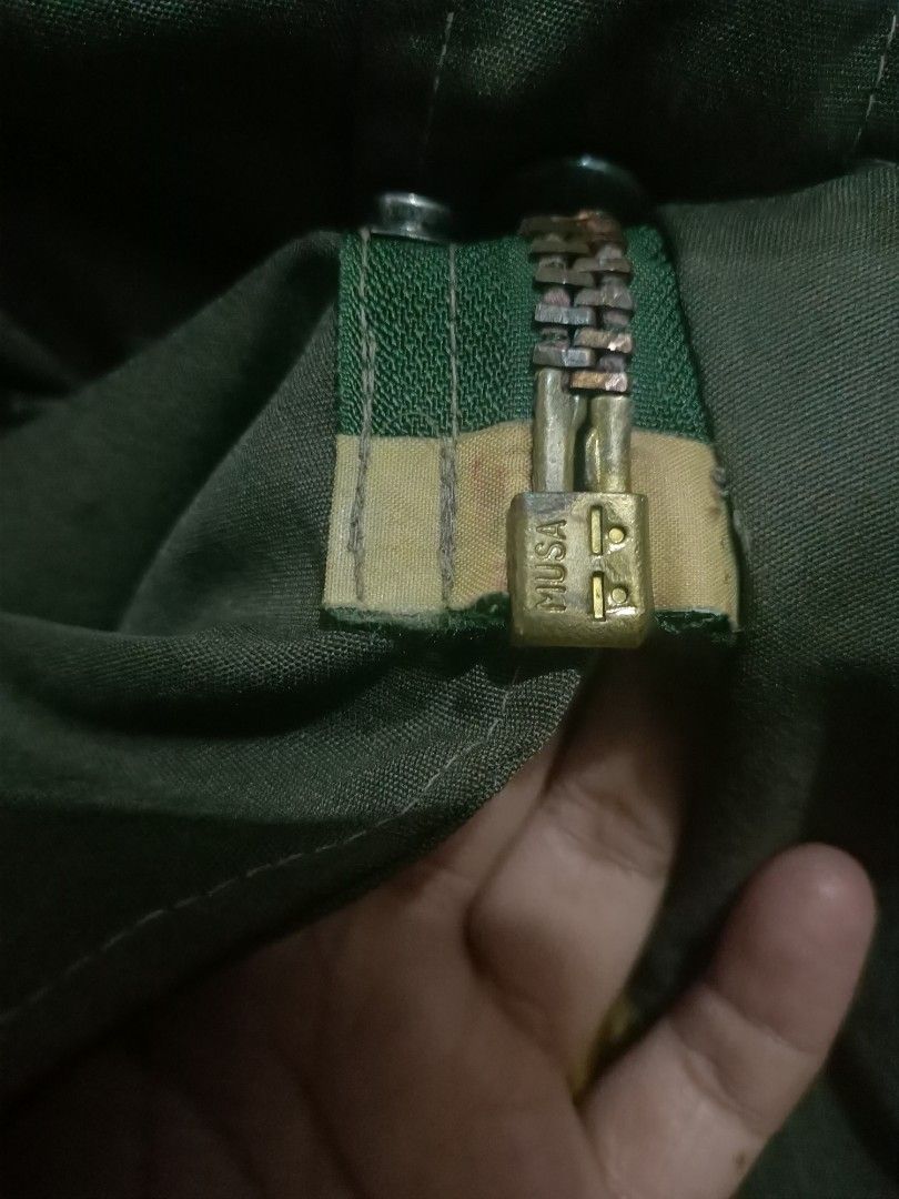 Vintage us army m65 jacket musa zipper, Men's Fashion, Coats, Jackets and Outerwear on Carousell