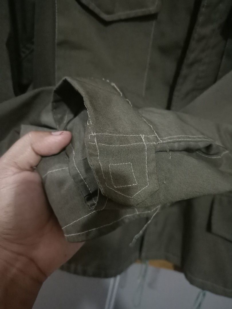 Vintage us army m65 jacket musa zipper, Men's Fashion, Coats, Jackets and Outerwear on Carousell