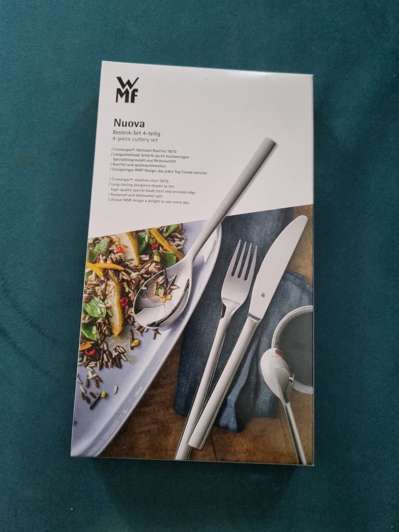 WMF Cutlery 4pc in a box, Furniture & Home Living, Kitchenware ...