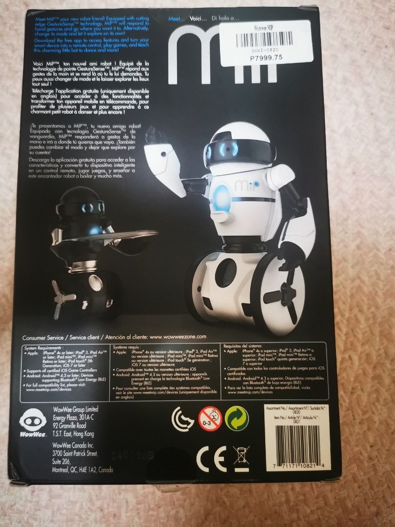 WoWwee MIP Robot, Hobbies & Toys, Toys & Games on Carousell