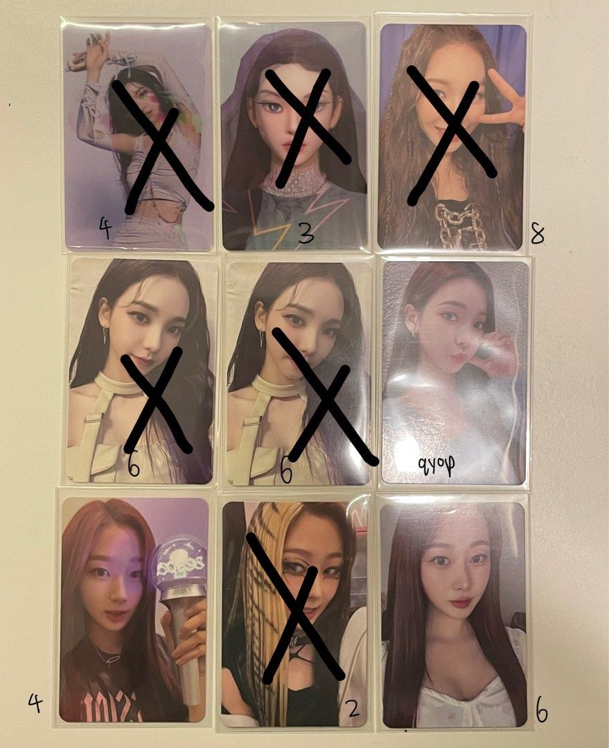wts aespa karina and giselle photocards, Hobbies & Toys, Memorabilia & Collectibles, K-Wave on ...