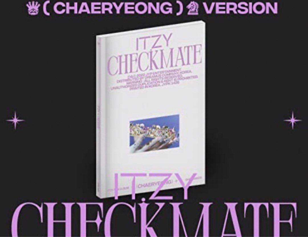 [WTS] ITZY CHECKMATE UNSEALED ALBUM WITH SELECTED INCLUSIONS RYUJIN ...