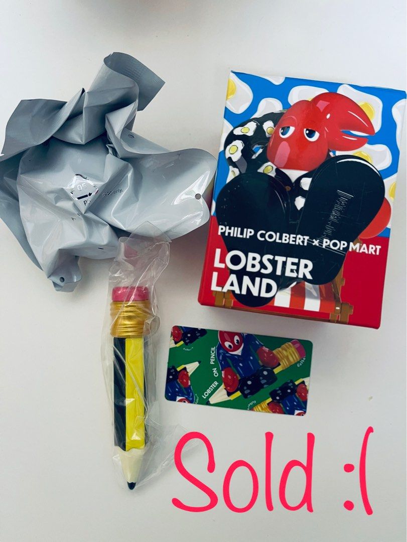 WTS/WTT PHILIP COLBERT X POP MART LOBSTER LAND/MASTERPIECE COLLECTIONS ...